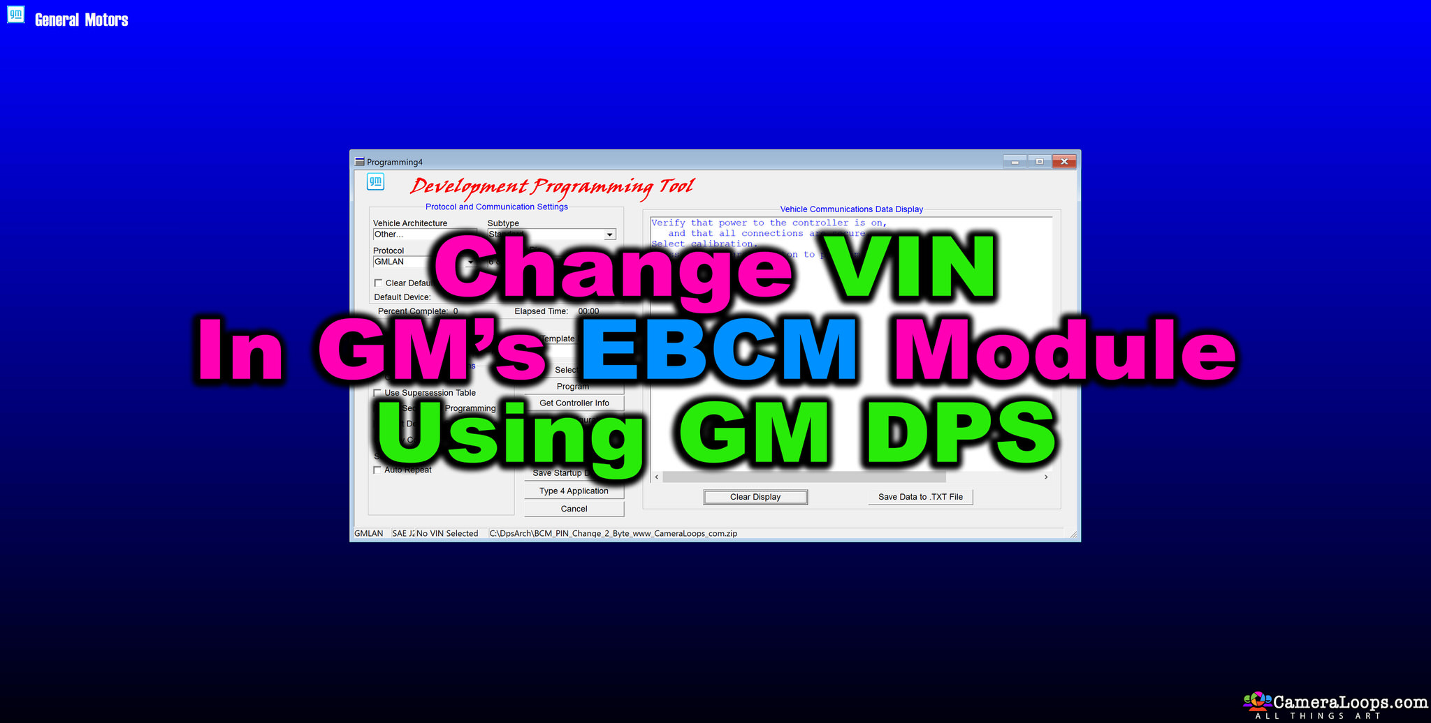 EBCM VIN Change Cadillac CT6 5-Byte Seed - EBCM "Electronic Brake ...