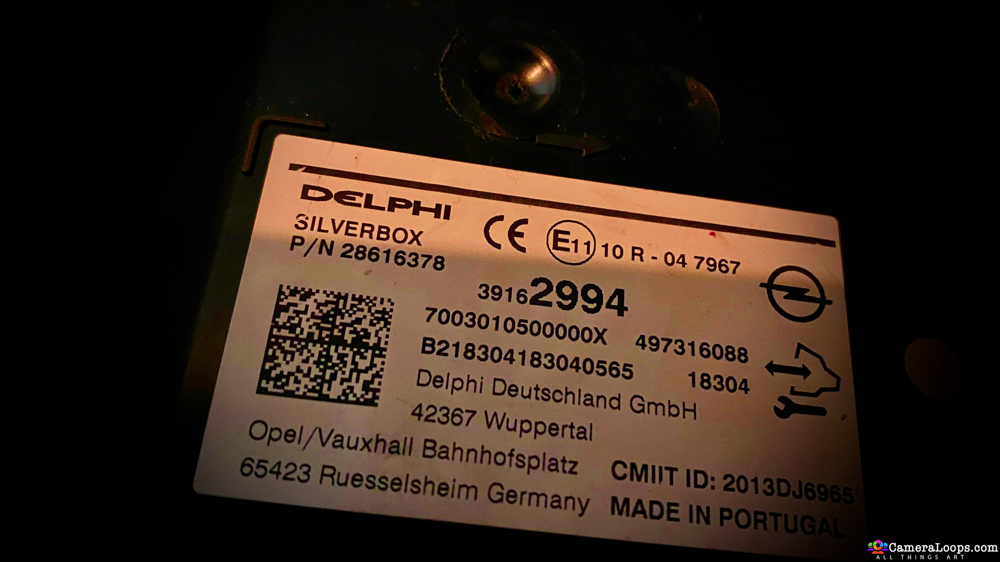 GM Opel, Vauxhall Radio SilverBox, HMI 2.5 and HMI 2.0 module VIN ...