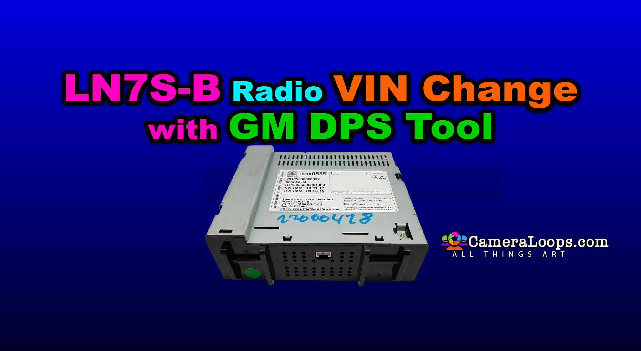 How to change VIN & PIN in GM ECM/ECU Modules Using The DPS Tool - Articles