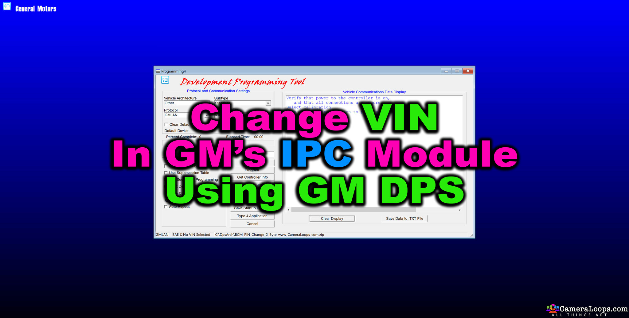 IPC VIN Change Sierra HD 2500 and 1500 up level IPC, 2020 5-Byte Seed ...
