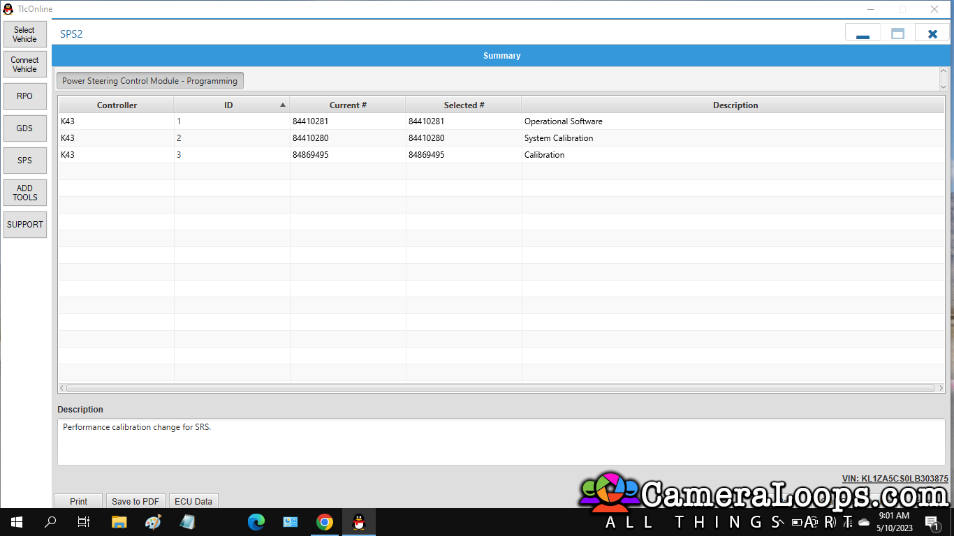 2020 Malibu EPS - GM Software Tools - www.CameraLoops.ru