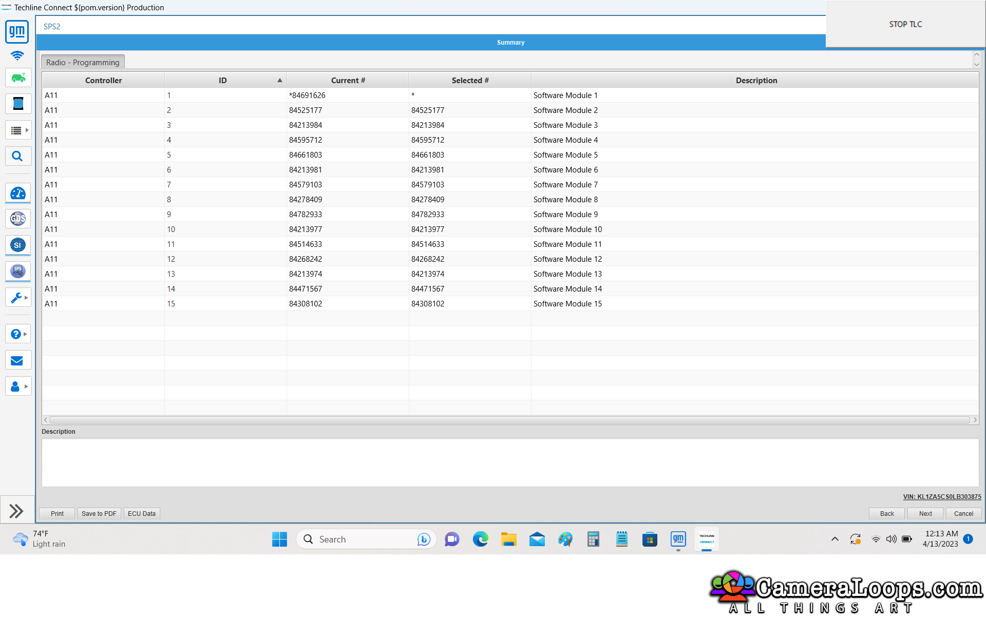 2020 Malibu Radio - GM Software Tools - www.CameraLoops.ru