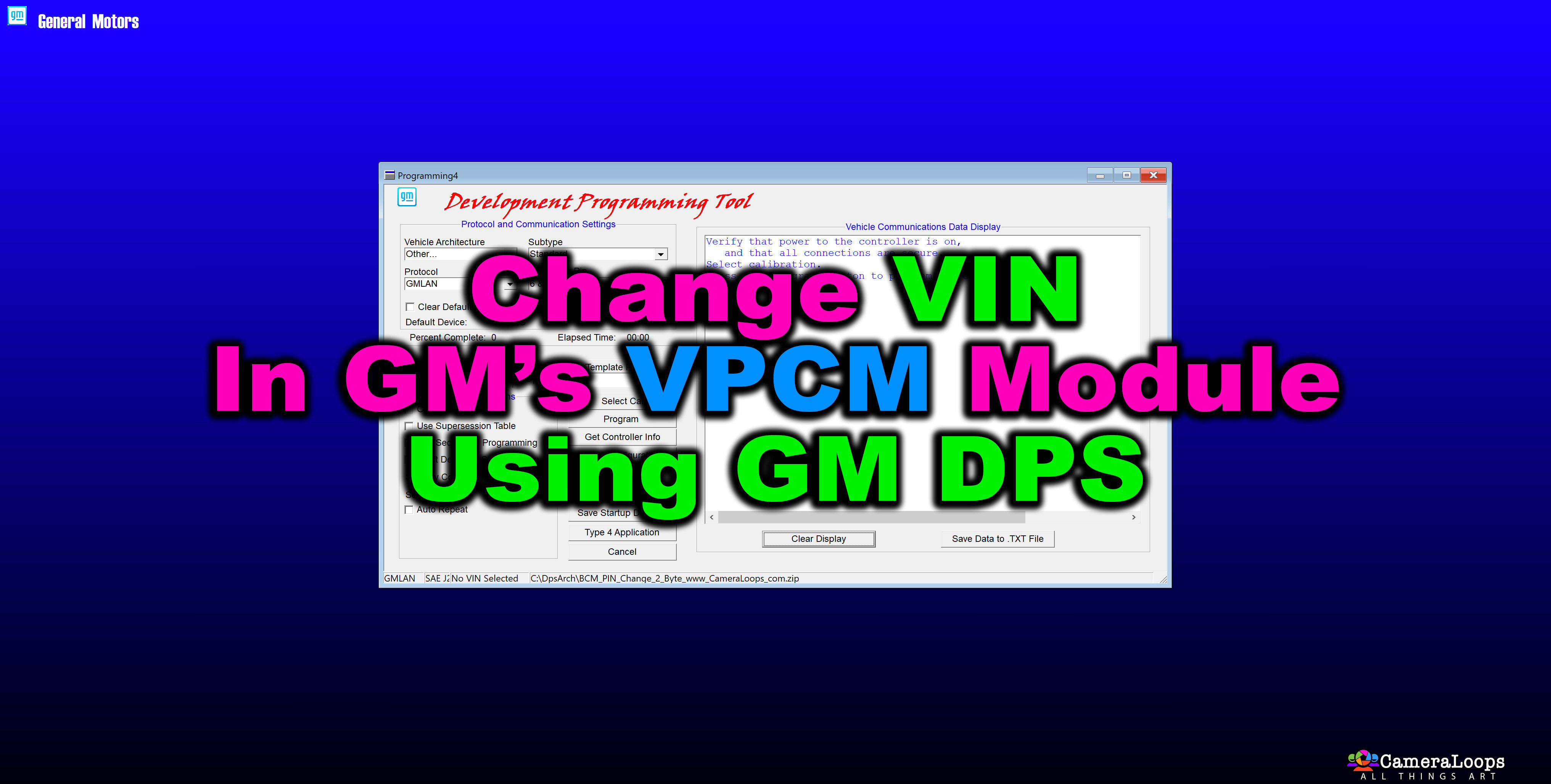 VPCM VIN Change Tahoe 2016 - VPCM Files - www.CameraLoops.ru