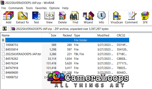 2022 Silverado EPS DPS Format - EPS Files - www.CameraLoops.ru